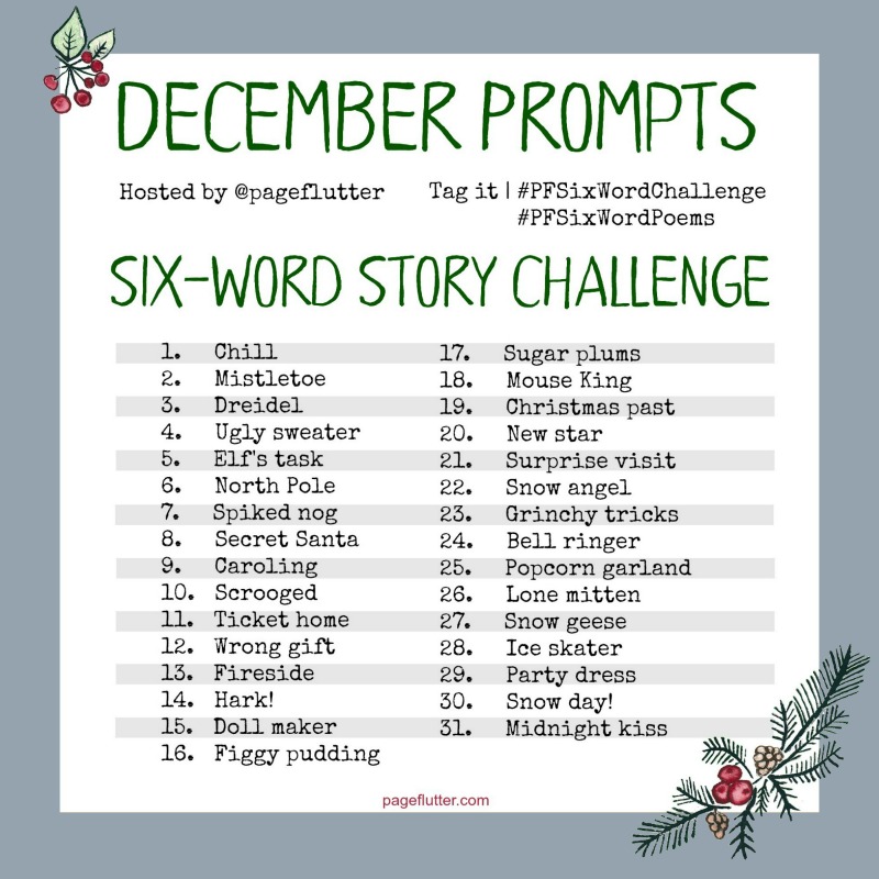 History That Never Was » December 2025 Writing Prompts!