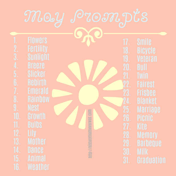 History That Never Was » Fun for Friday: May Writing Prompts